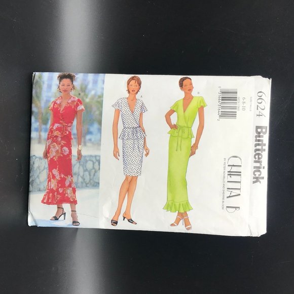 Butterick | Office | Vintage Sewing Pattern Butterick 6624 Chetta B ...